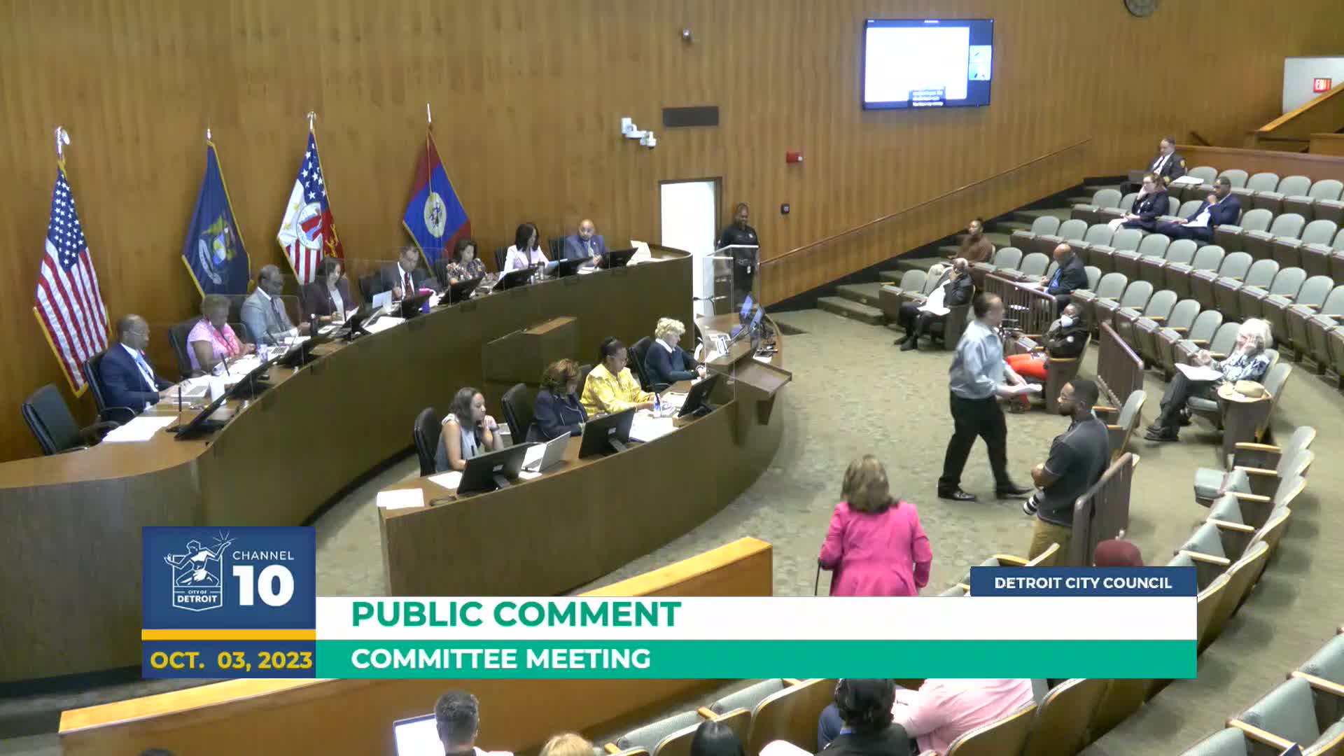 Detroit City Council Formal Session 10-03-2023