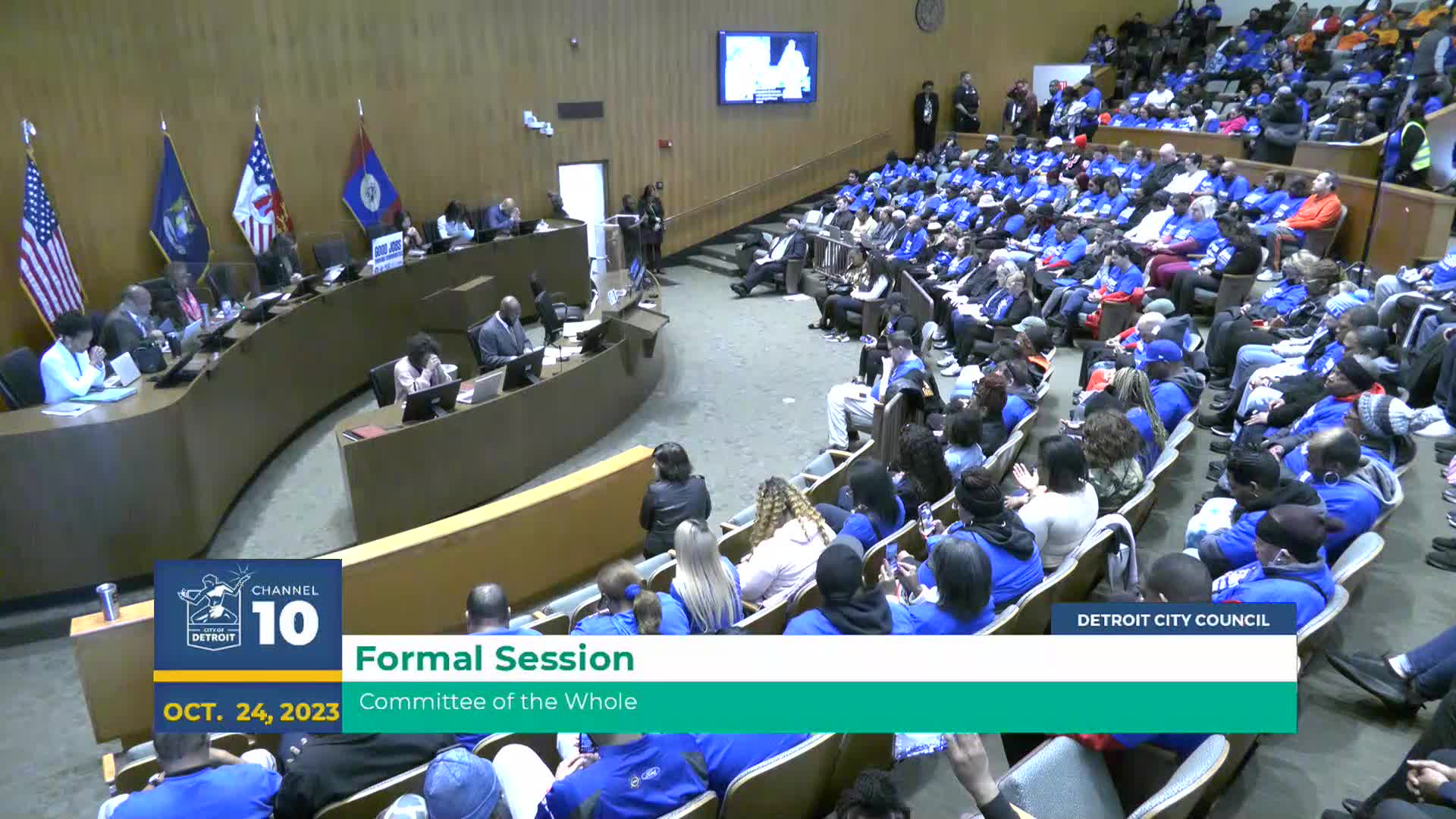 Detroit City Council Formal Session 10-24-2023