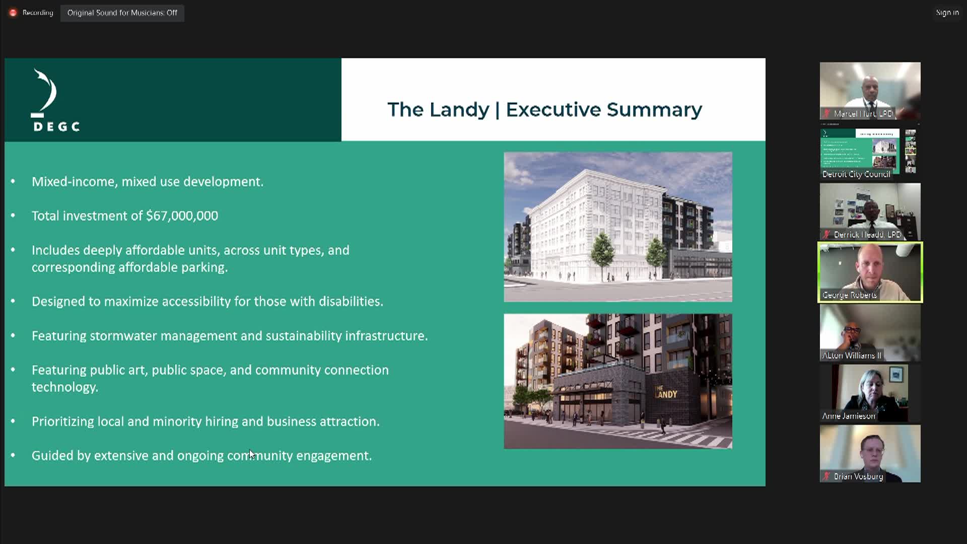 Detroit City Council Planning and Economic Development 05-09-2024