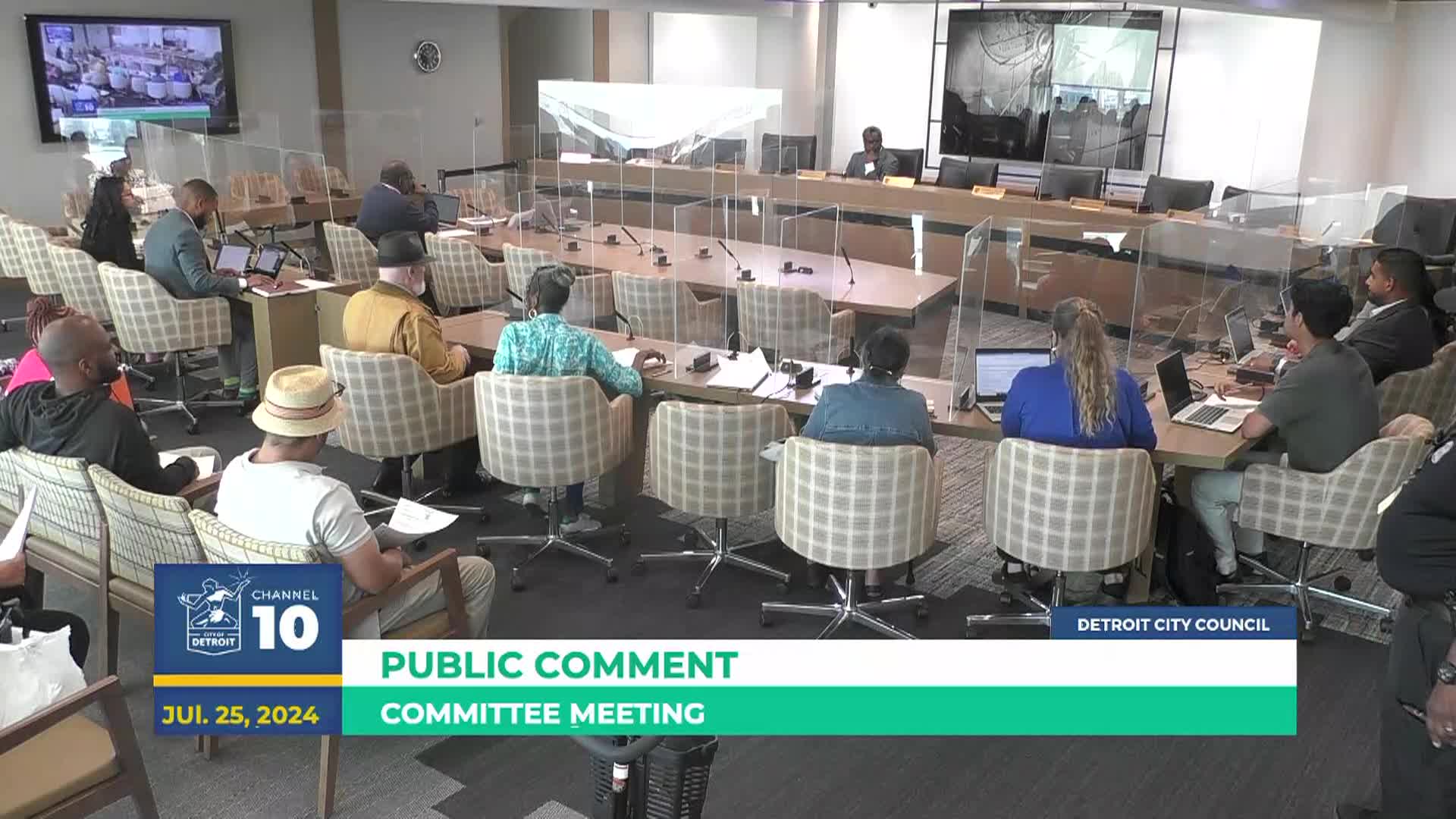 Detroit City Council Planning and Economic Development 07-25-2024