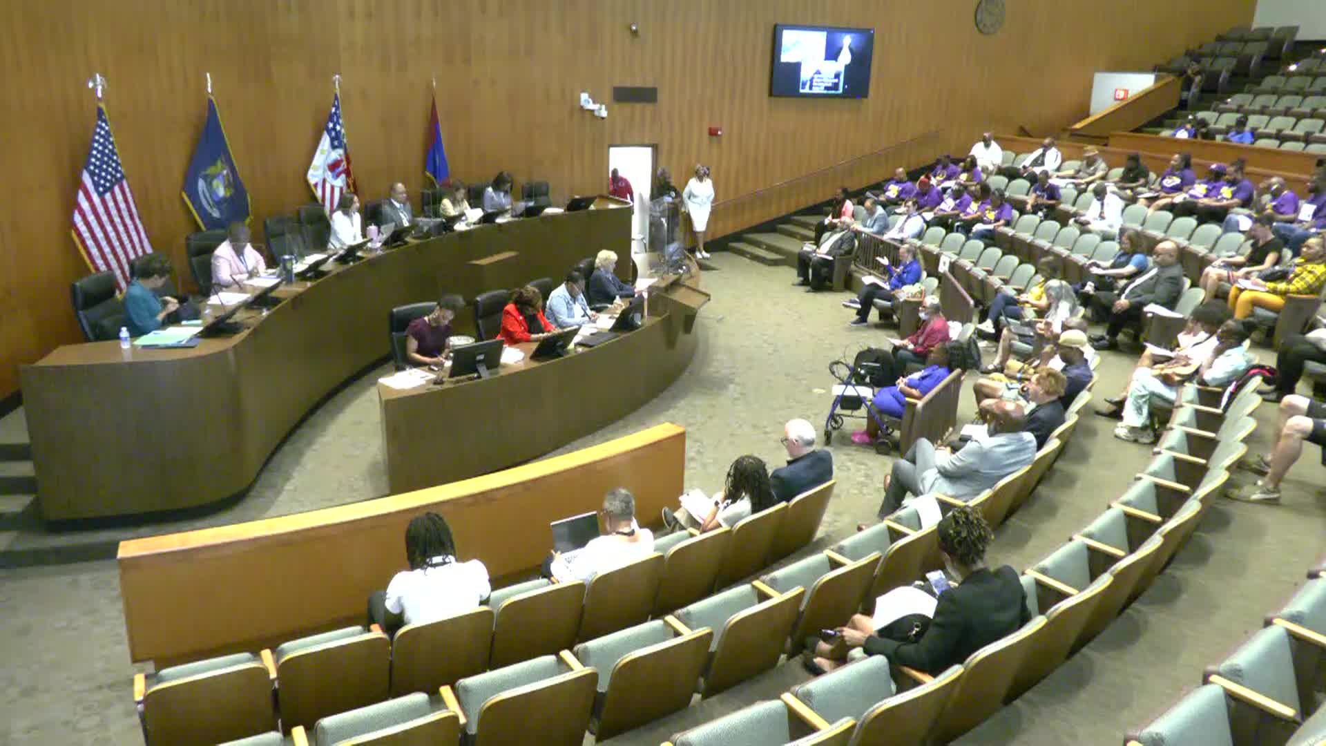 Detroit City Council Formal Session 07-22-2025